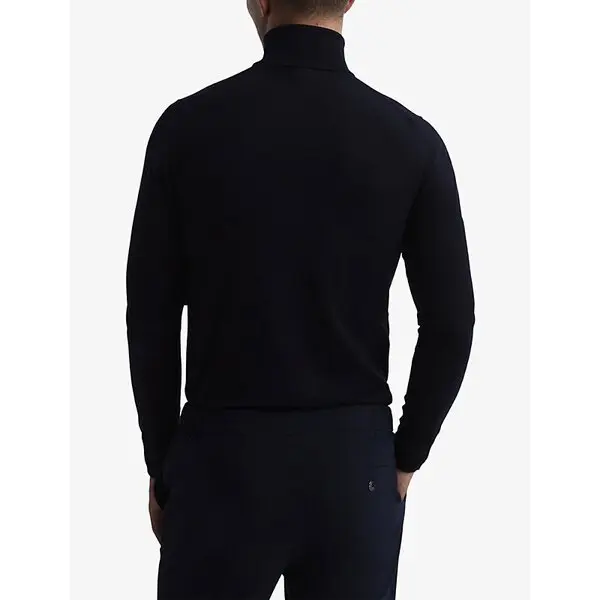 REISS Caine Roll-neck Wool Jumper