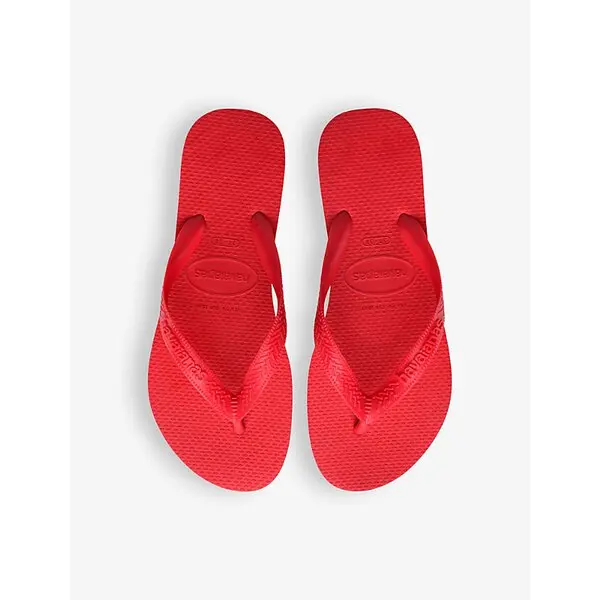 Havaianas Top Embossed Logo Rubber Flip-flops
