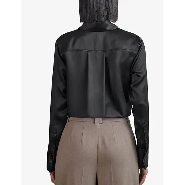 REISS Ameira Silk Shirt