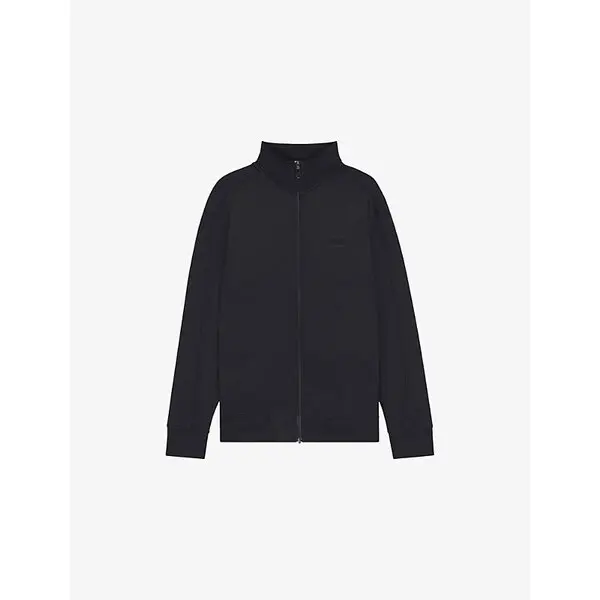 BOSS Quilted Jacquard Regular-fit Woven Sweatshirt