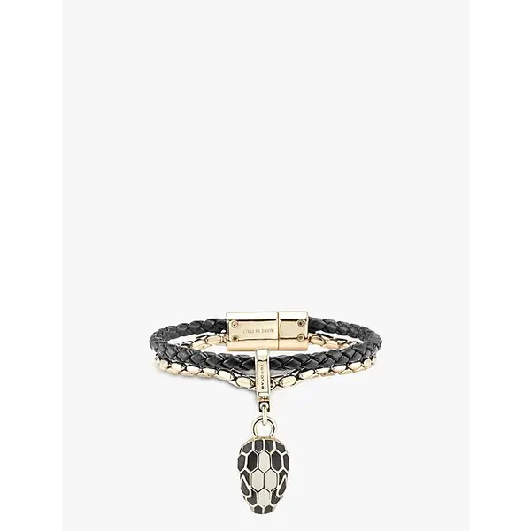 BVLGARI Serpenti Forever Extra-small Charm Bracelet - Black