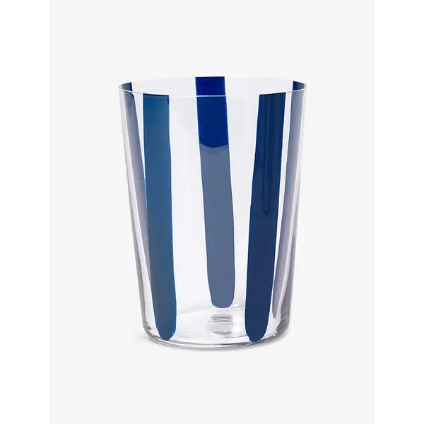THE CONRAN SHOP Nova Stripe Set Of Four Crystal-glasses