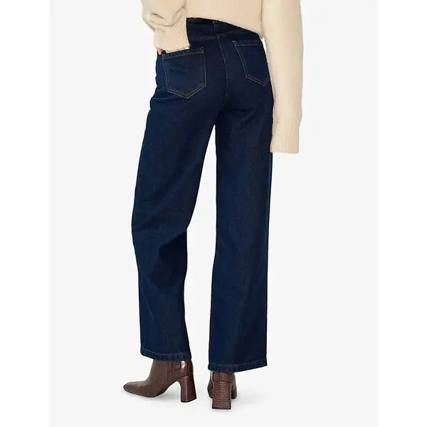 OMNES Orielle Flared High-rise Jeans