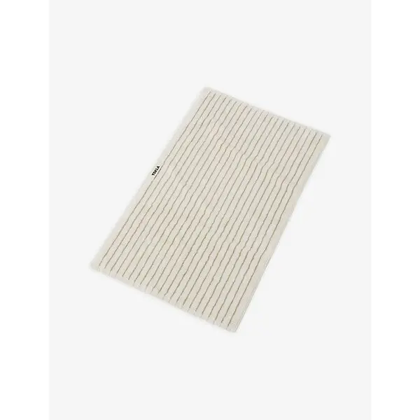 TEKLA Logo-embroidered Cotton Bath Towel 70cm X 140cm