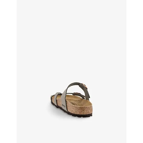 BIRKENSTOCK Mayari Faux-leather Sandals - Stone