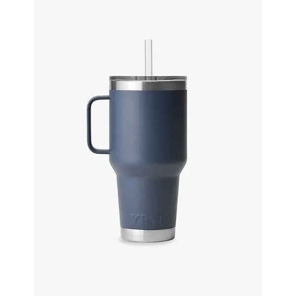 YETI Rambler 35oz Stainless-steel Straw Mug 994ml - Navy