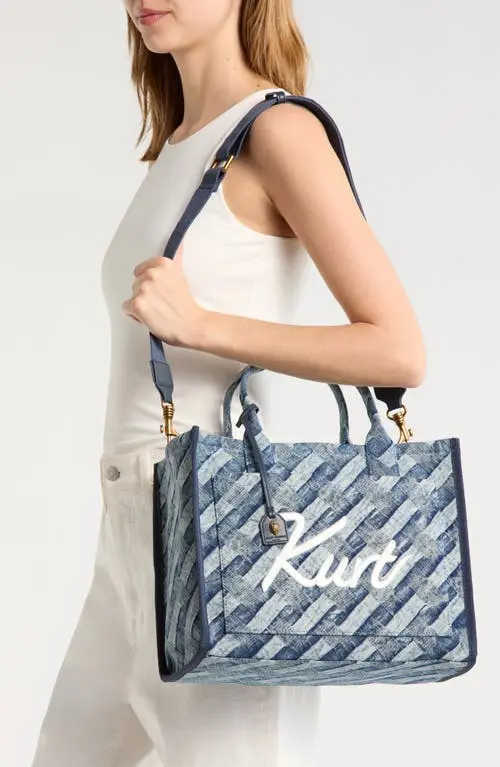 Kurt Geiger Denim Tote