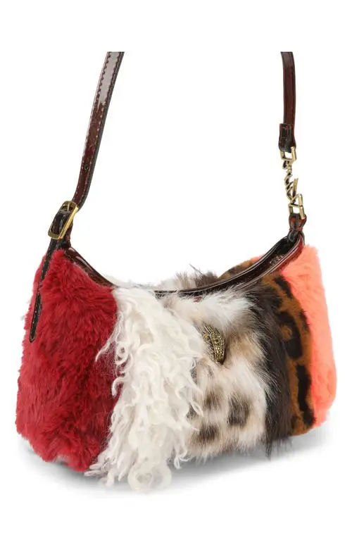 Kurt Geiger Sling Shoulder Bag - Brown/orange/white Multi