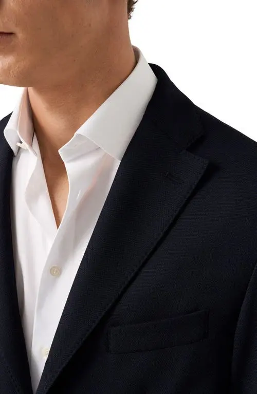 Eton Lana Tailored Fit Tech Soft Wool Blazer