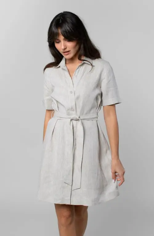 LEISURE LAB Montage Dress - Oatmeal
