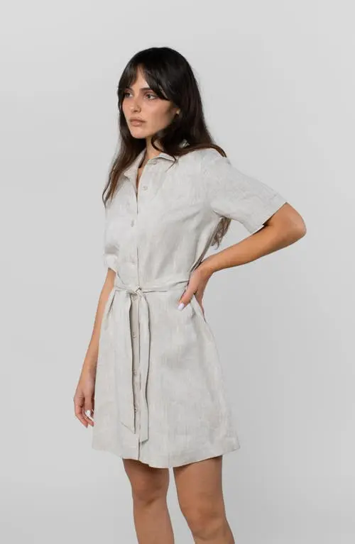 LEISURE LAB Montage Dress - Oatmeal