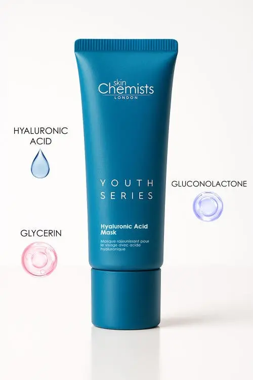 SKIN CHEMISTS Anti-aging Hyaluronic Acid Mask 50ml For Dryness