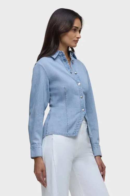 Hudson Jeans Button-up Long Sleeve Shirt