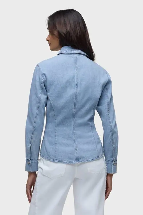 Hudson Jeans Button-up Long Sleeve Shirt
