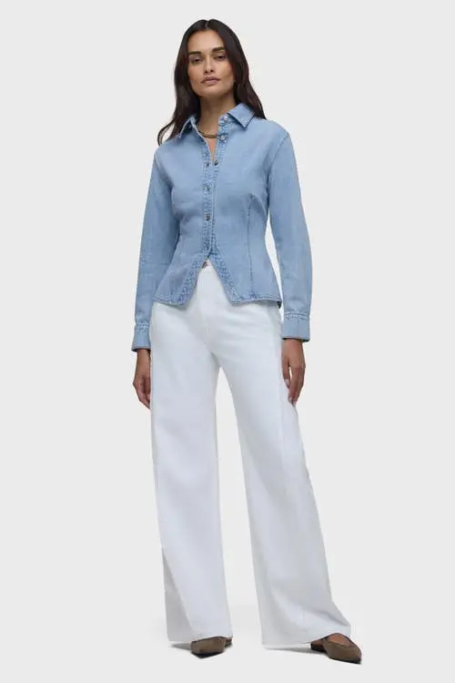 Hudson Jeans Button-up Long Sleeve Shirt