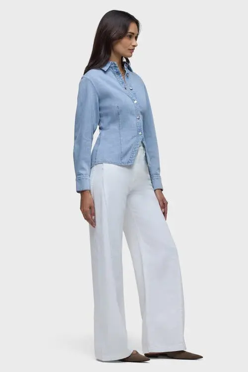 Hudson Jeans Button-up Long Sleeve Shirt