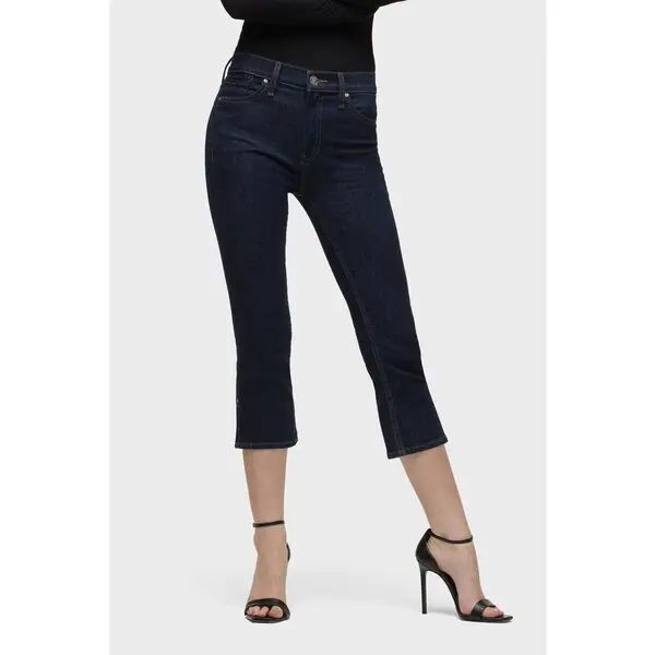 Hudson Jeans Capri Straight Jeans - Rinse
