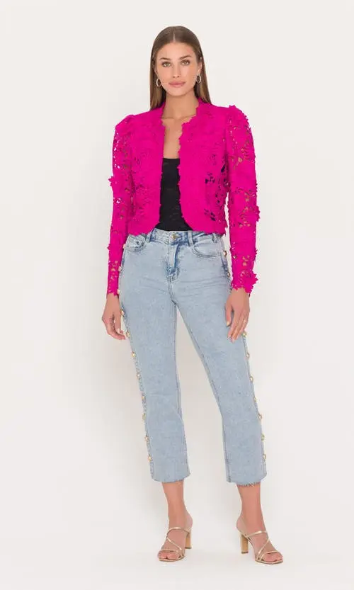 Generation Love Bondi 3d Lace Jacket