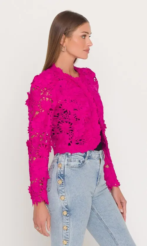 Generation Love Bondi 3d Lace Jacket