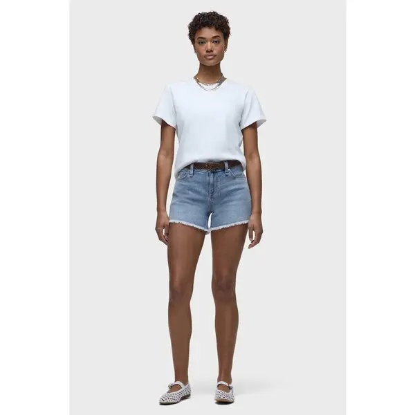 Hudson Jeans Gemma Short In Light Wash - Delight