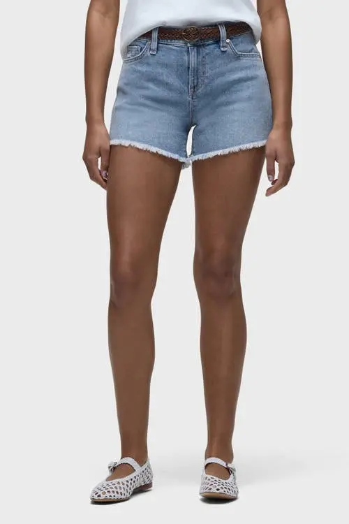 Hudson Jeans Gemma Short In Light Wash - Delight
