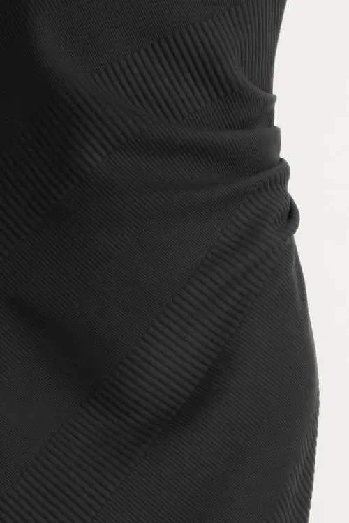 Modern Citizen Evie Ribbed Knit Jersey Dress
