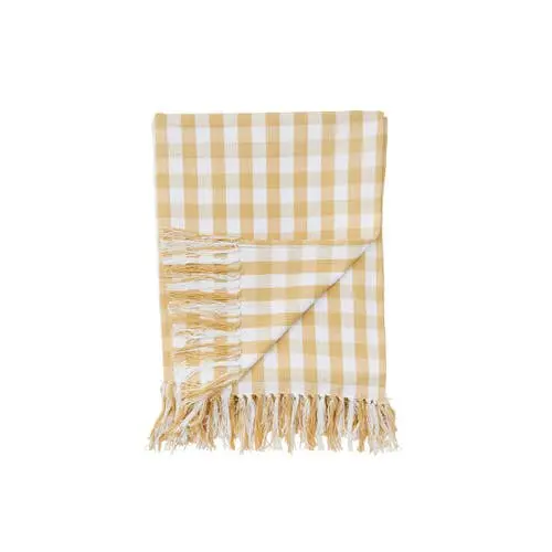 C&F HOME 50" X 60" Ashford Throw Blanket Collection - Yellow