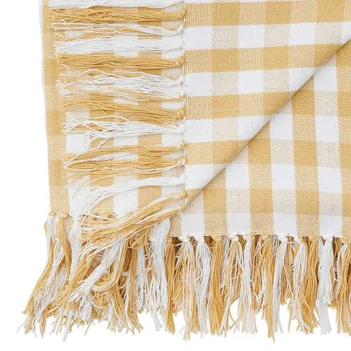 C&F HOME 50" X 60" Ashford Throw Blanket Collection - Yellow