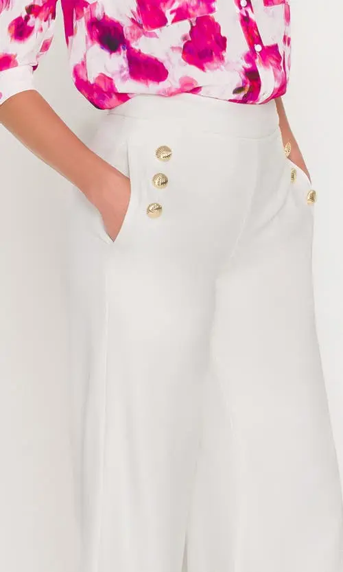 Generation Love Medlyn Lightweight Crepe Wide Leg Pants