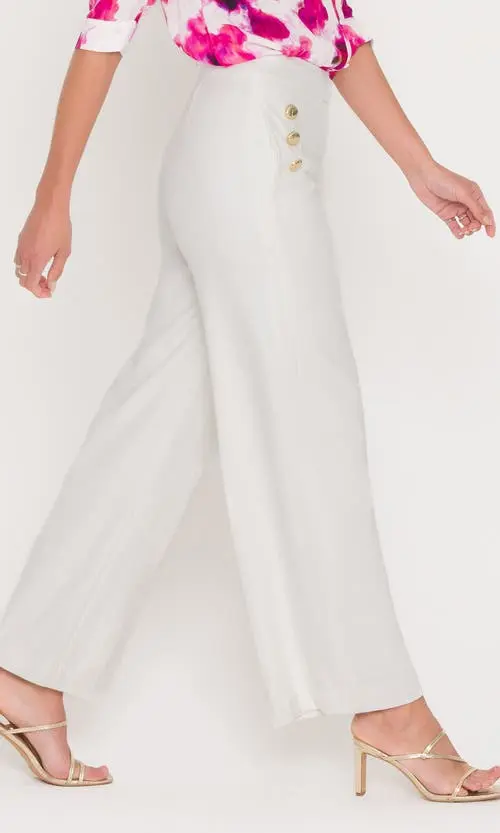 Generation Love Medlyn Lightweight Crepe Wide Leg Pants