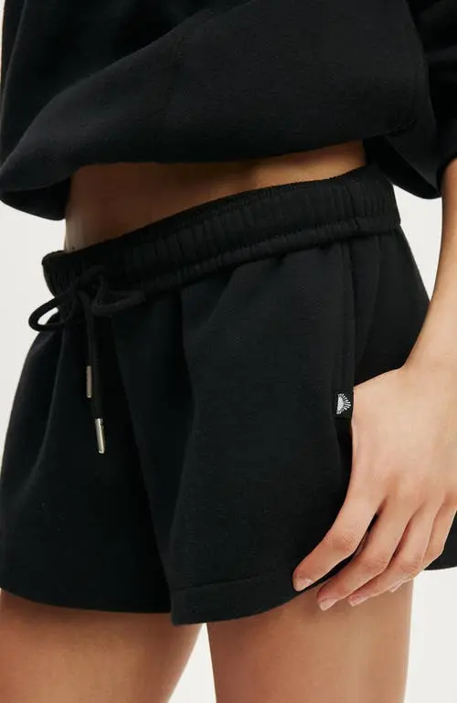 Cotton:on Active Plush Classic Mini Short - Black