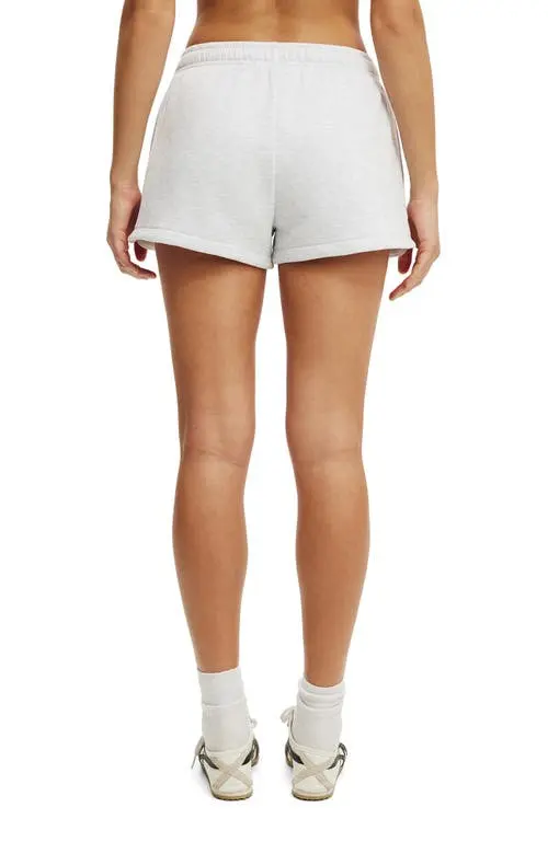 Cotton:on Active Plush Classic Mini Short - Cloudy Grey Marle