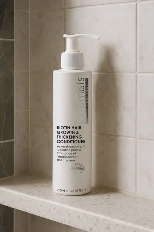 SKIN CHEMISTS Biotin Hair Growth & Thickening Conditioner 250ml 50ml For Anti-aging