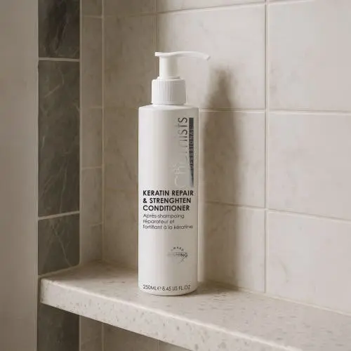SKIN CHEMISTS Keratin Repair & Strengthen Conditioner 250ml 50ml For Anti-aging