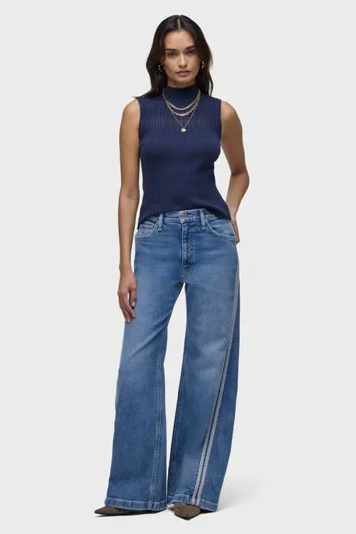 Hudson Jeans Jodie Loose Wide Leg Track Pant - National