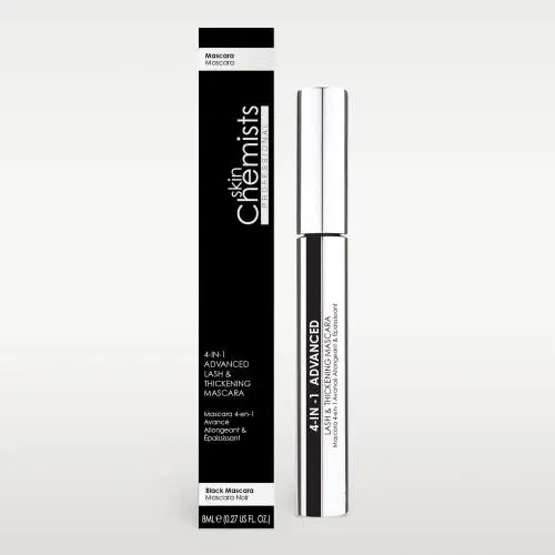 SKINCHEMISTS Advanced 4-in-1 Lash & Thickening Mascara 8ml - White