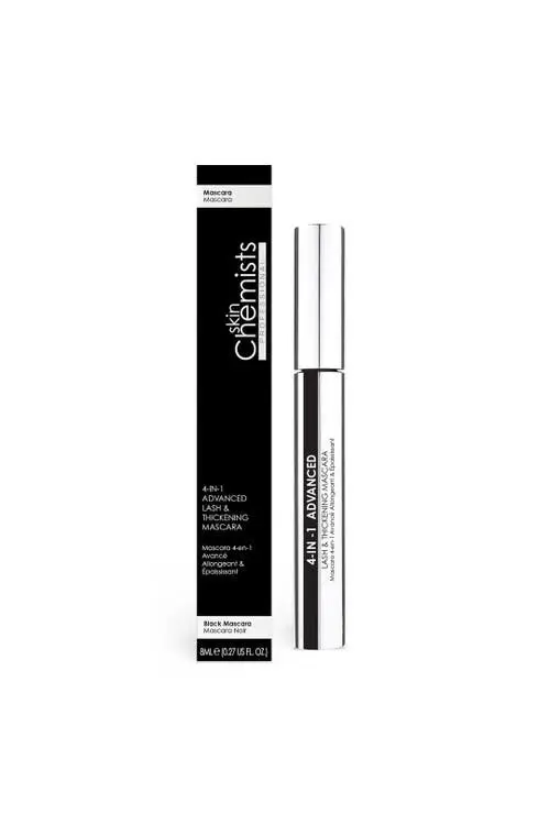 SKIN CHEMISTS Advanced 4-in-1 Lash & Thickening Mascara 8ml For Loss Of Firmness - White