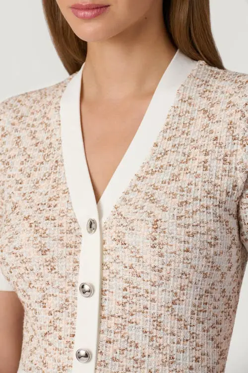 Shoshanna Talmadge Textured Knit Alison Dress