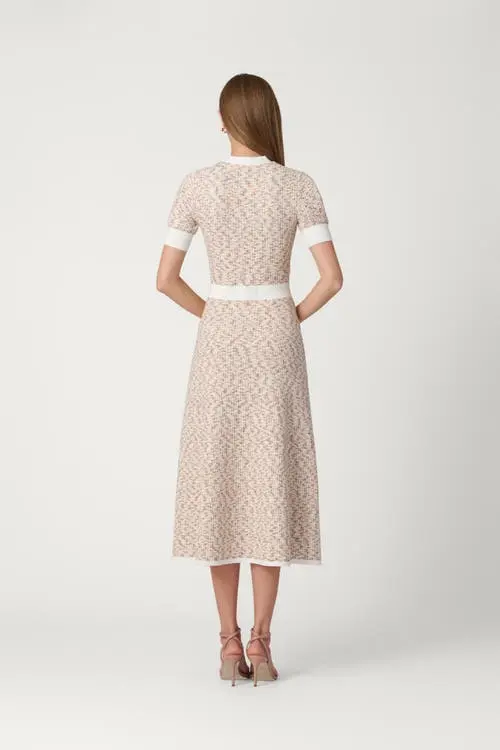 Shoshanna Talmadge Textured Knit Alison Dress