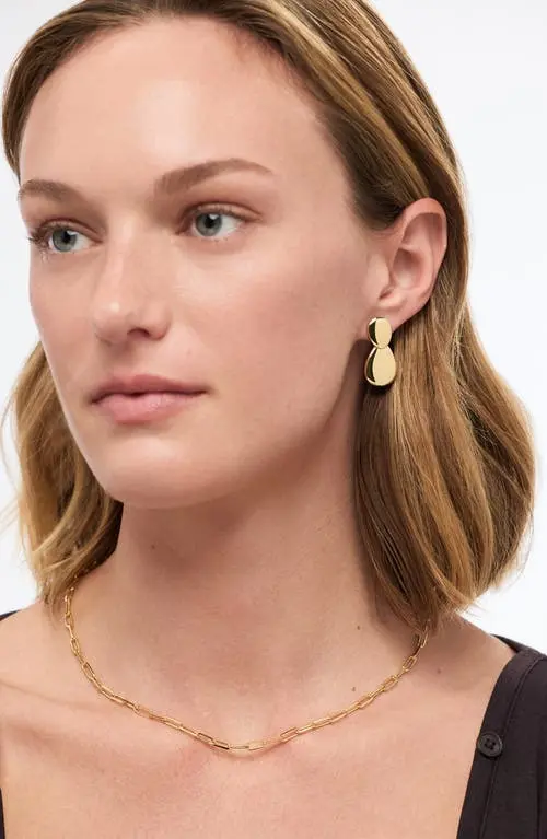 ANA LUISA Pebble Drop Earrings - Gold