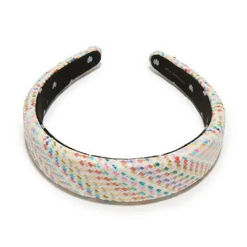 Lele Sadoughi Alice Raffia Medley Headband