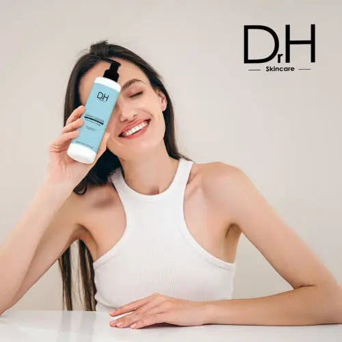DR H Anti-aging Cream Cleanser With Marine Collagen 200ml For Acne & Blemishes