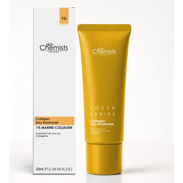 SKINCHEMISTS Collagen Day Moisturiser 50ml For Loss Of Firmness - White