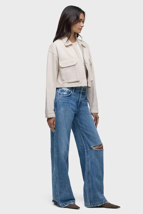 Hudson Jeans Chore Jacket - Ecru