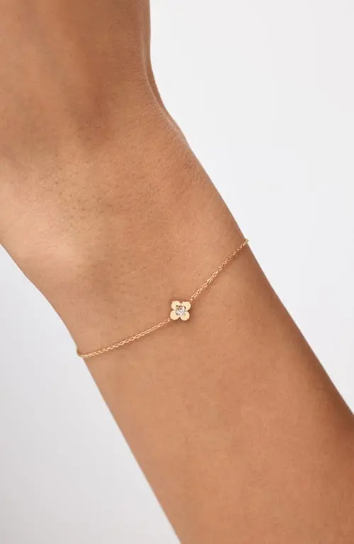 ANA LUISA Mini Flower Bracelet - Diamond