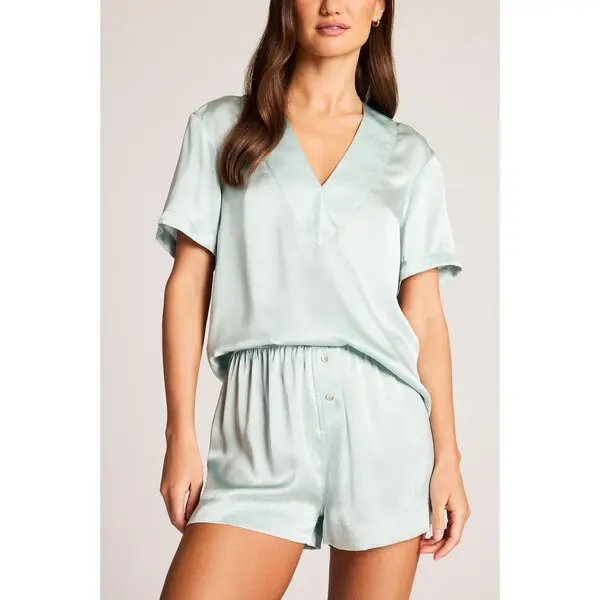 NEGATIVE UNDERWEAR Eclipse Washable Silk V-top - Mist