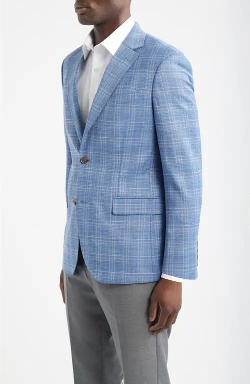 Nordstrom Henrik Trim Fit Plaid Wool Sport Coat