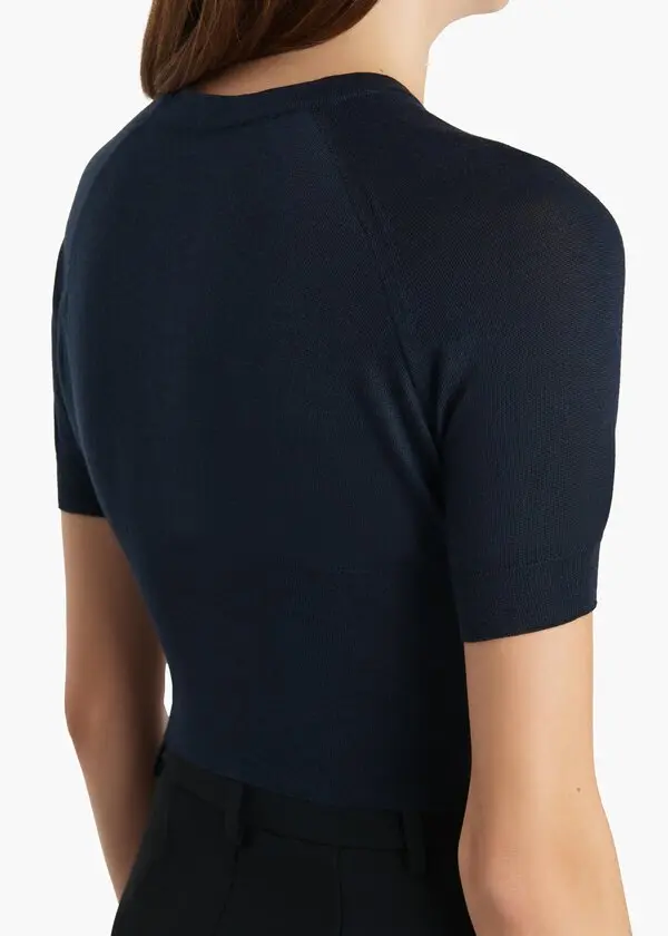 Khaite Whim Silk Top