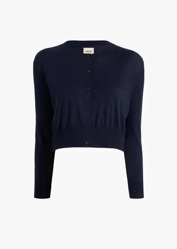 Khaite Nadyne Cardigan - Midnight Navy