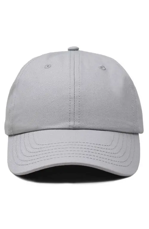 DALIX Classic Cotton Baseball Cap - Gray